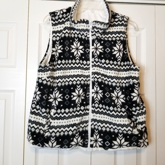 Miss Ashley | Jackets & Coats | Miss Ashley Reversible Puffer Vest ...